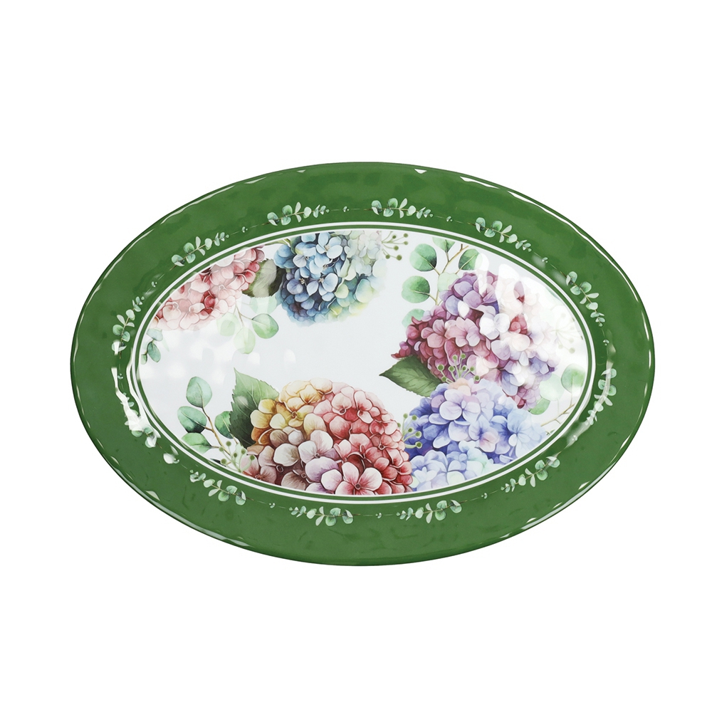 Brandani BRANDANI VASSOIO OVALE FLORA MELAMINA BRANDANI_51196 da € 12.15